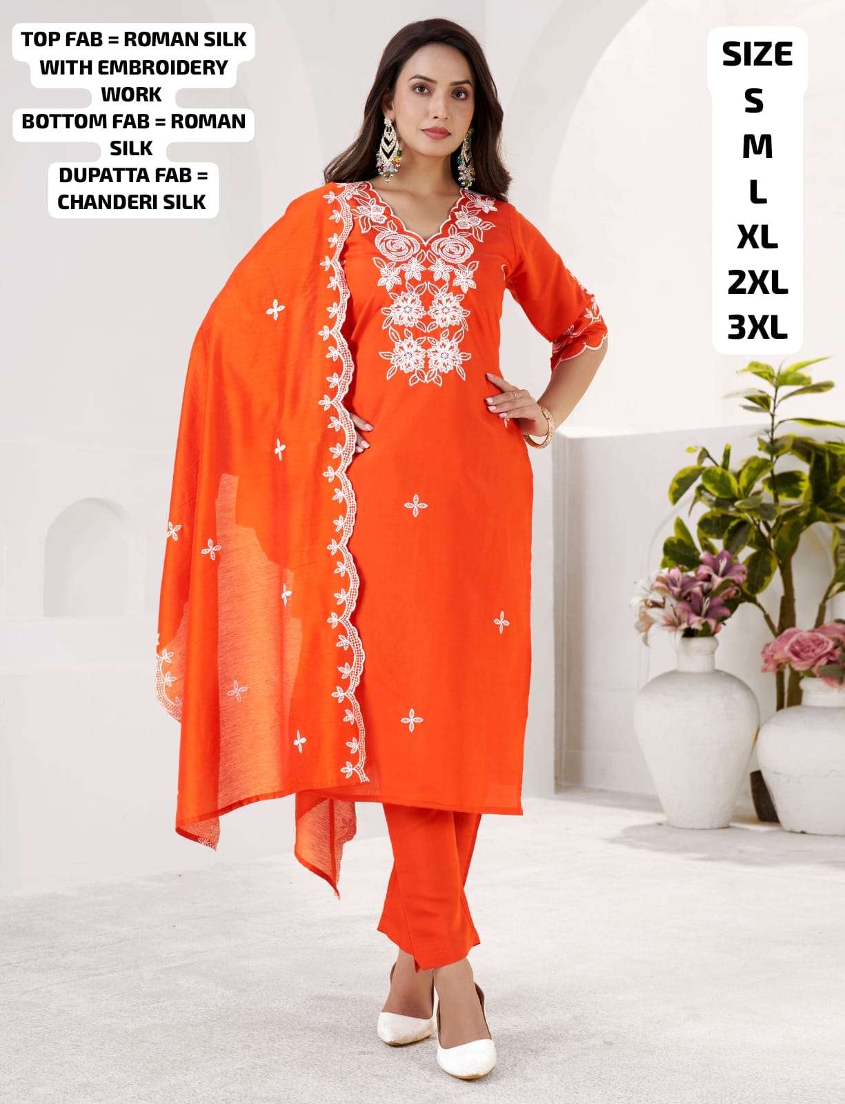 KRISHA CREATION NAMO HIT VOL-1 ROMAN SILK WITH EMBRODERY WORK FANCY ...